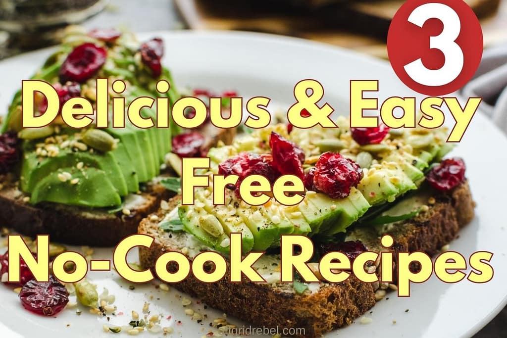 Delicious & Easy: 3 Free No-Cook Recipes - Off-Grid Rebel