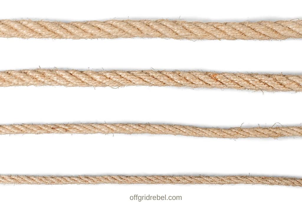 How To Make Fire Starter Rope - Off-Grid Rebel